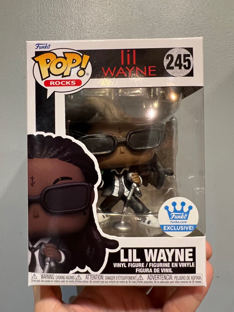 Lil Wayne Funko Pop Lil Wayne Funko Shop Exclusive Funko Pop Hobbies And Toys Toys And Games On