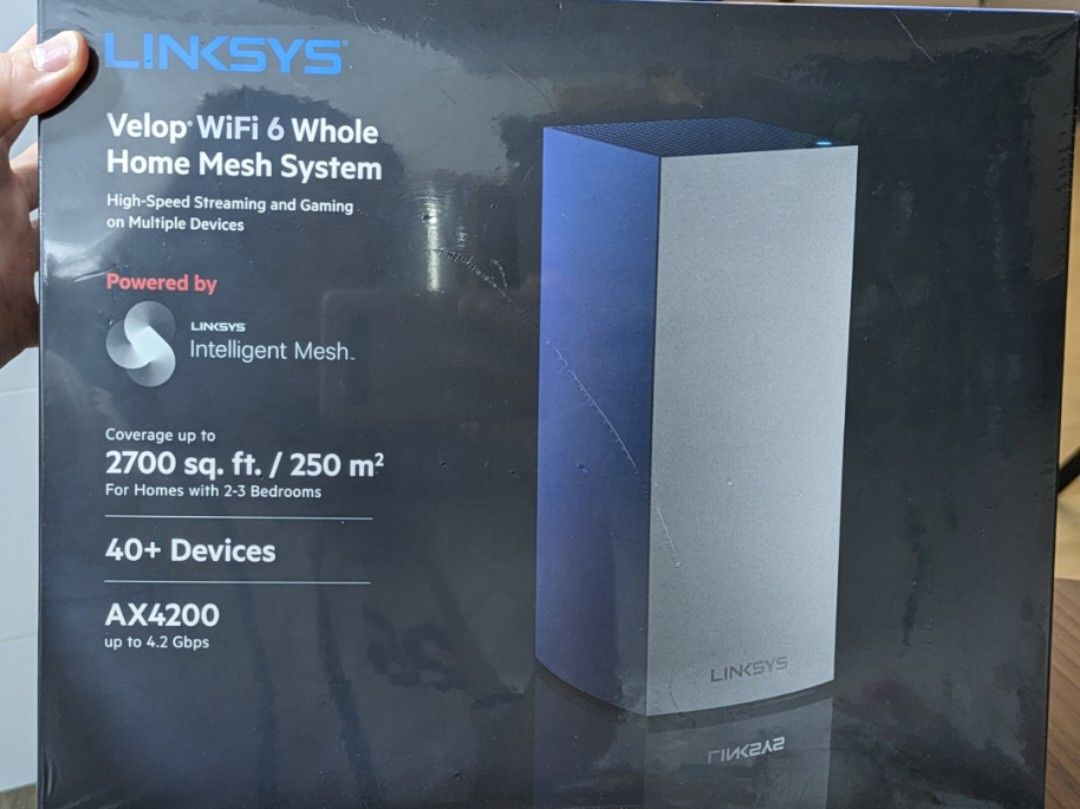 LINKSYS AX4200 Velop WiFi 6 Whole Home Mesh System, Computers & Tech, Parts & Accessories ...