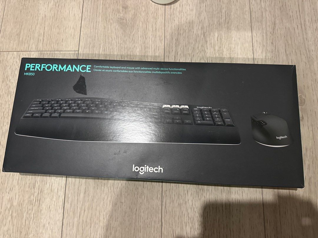 Logitech K850 Keyboard and mouse set, Computers & Tech, Parts ...