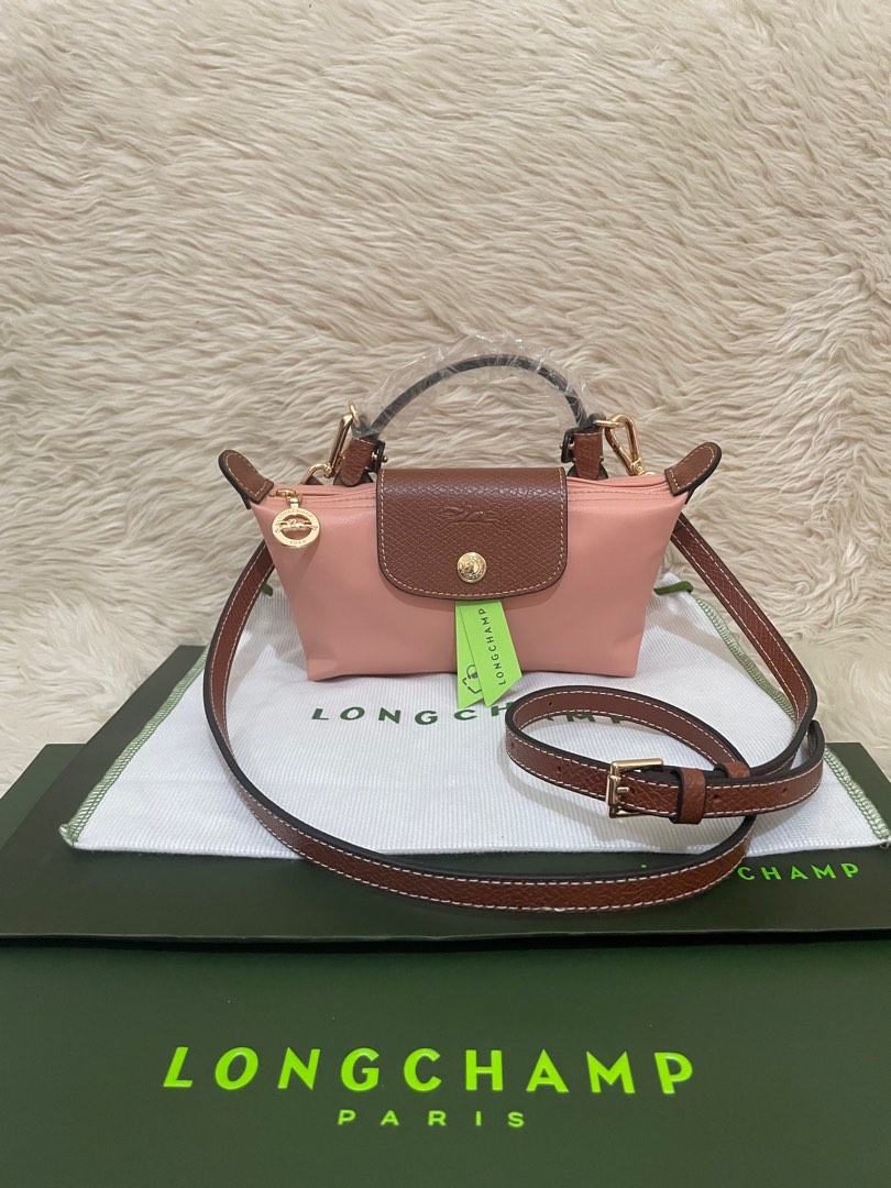 Longchamp mini with strap authentic, Luxury, Bags & Wallets on Carousell