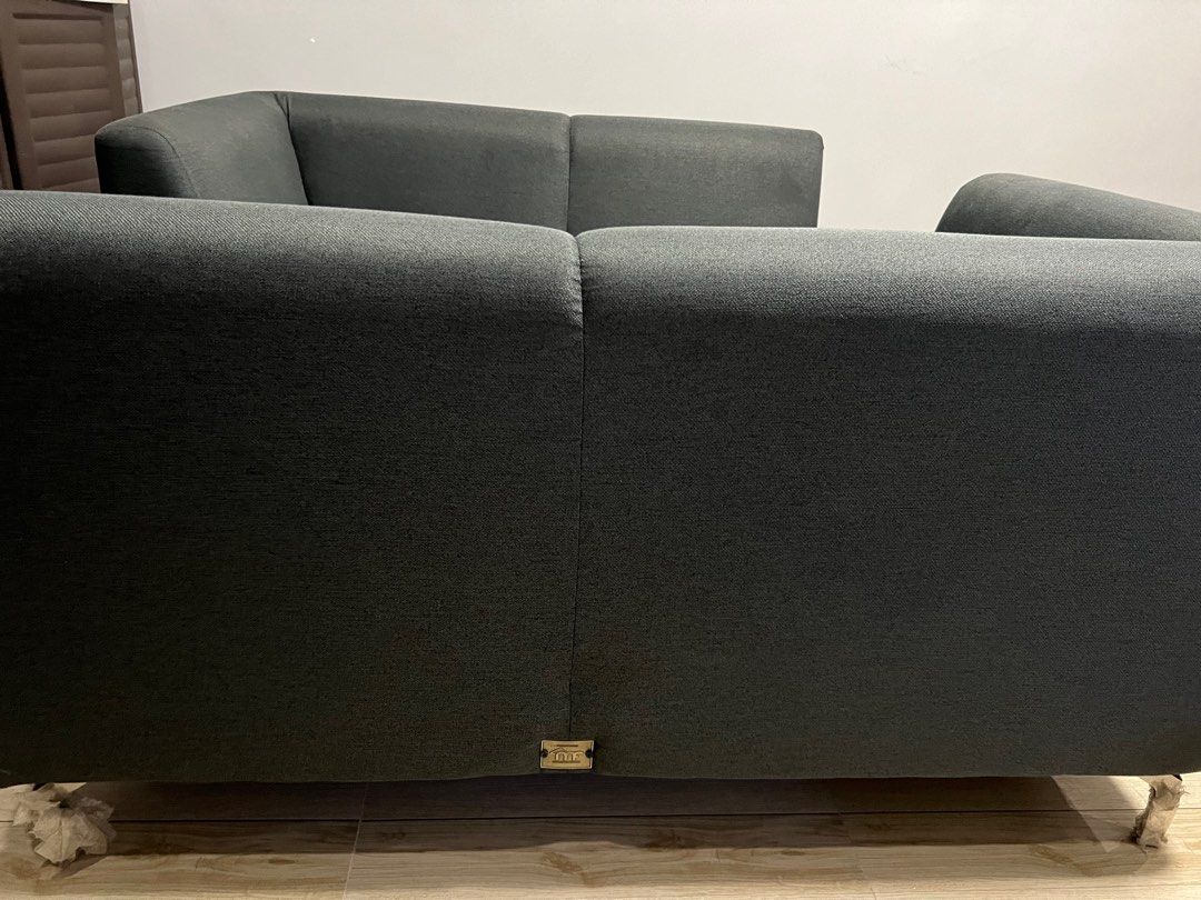 L-shape Sofa Sala Set, Furniture & Home Living, Furniture, Sofas on ...