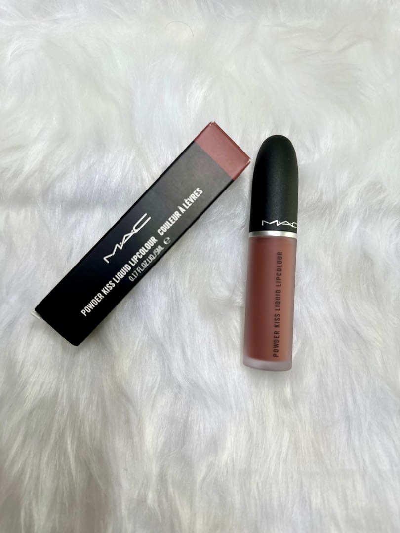Mac Liquid Lipstick #997 Over the Taupe Authentic, Beauty & Personal ...
