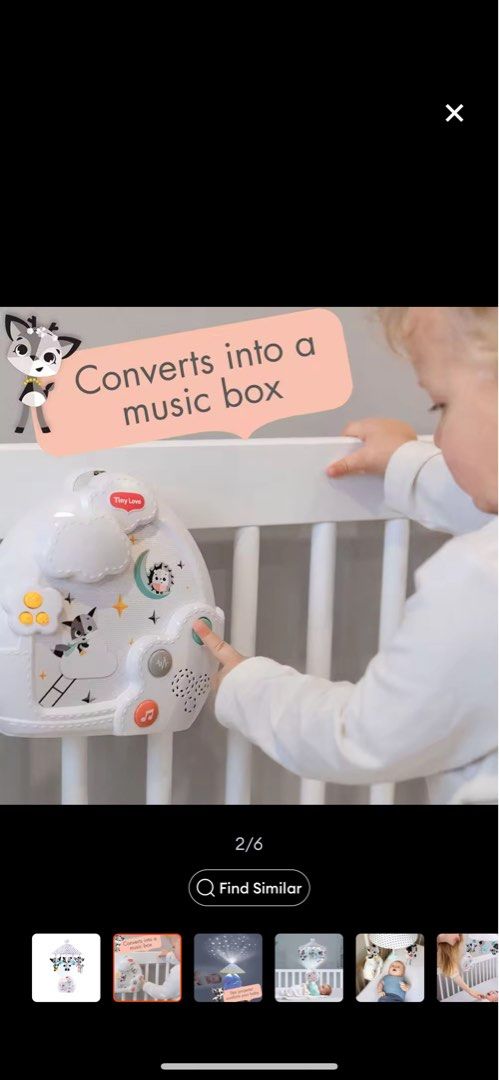 Magical Tales Magical Night 3-in-1 Mobile Projector, Babies & Kids ...