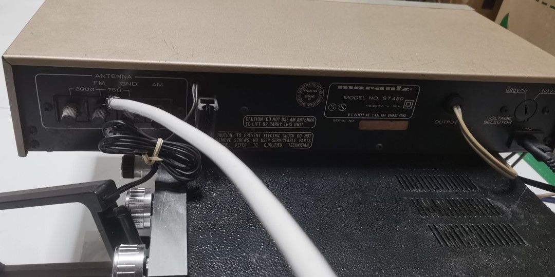 Marantz am/fm stereo tuner ST450, 音響器材, 音樂播放裝置 MP3及CD Player - Carousell