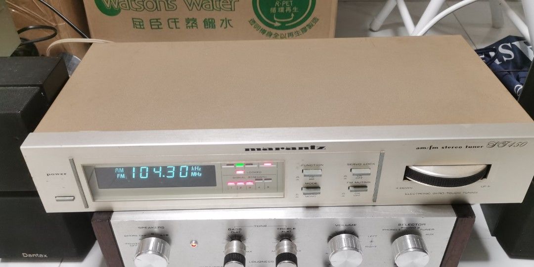Marantz am/fm stereo tuner ST450, 音響器材, 音樂播放裝置 MP3及CD Player - Carousell