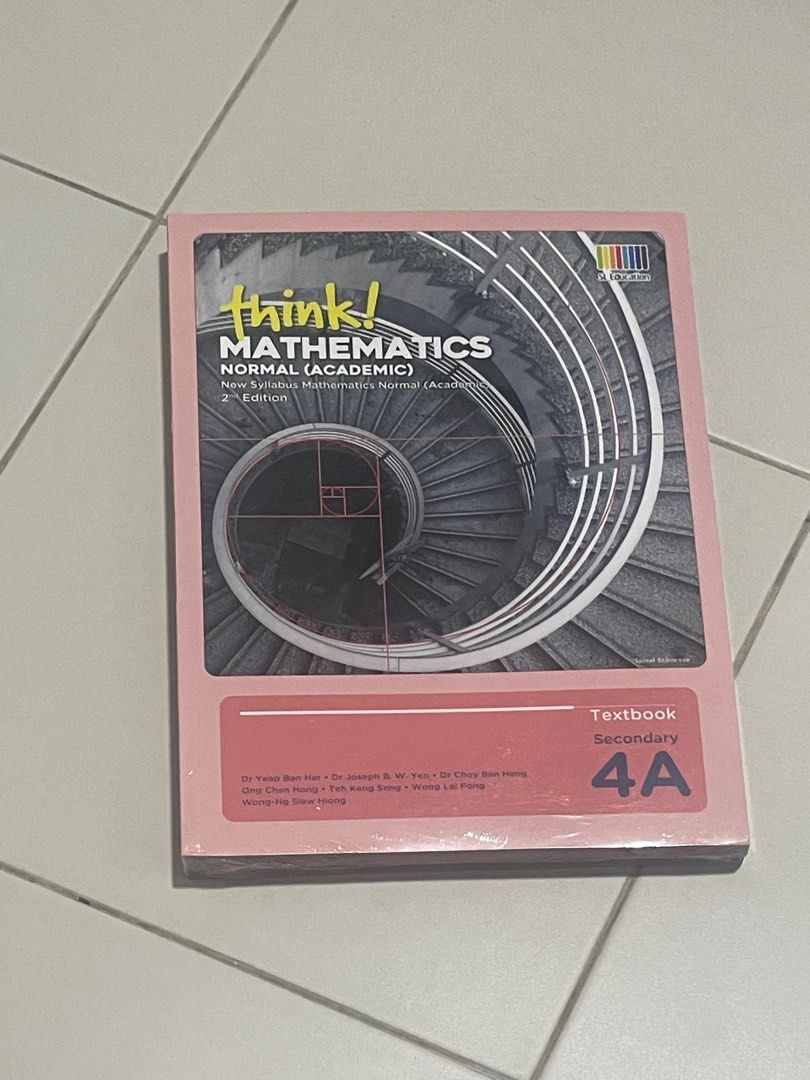 Math Textbook Secondary 4A & 4B, Hobbies & Toys, Books & Magazines ...