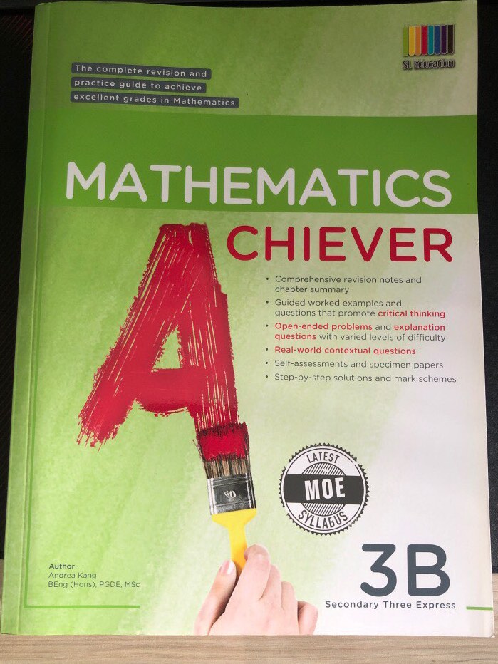 Mathematics Achiever 3B Assessment Book (With Ans Booklet), Hobbies ...