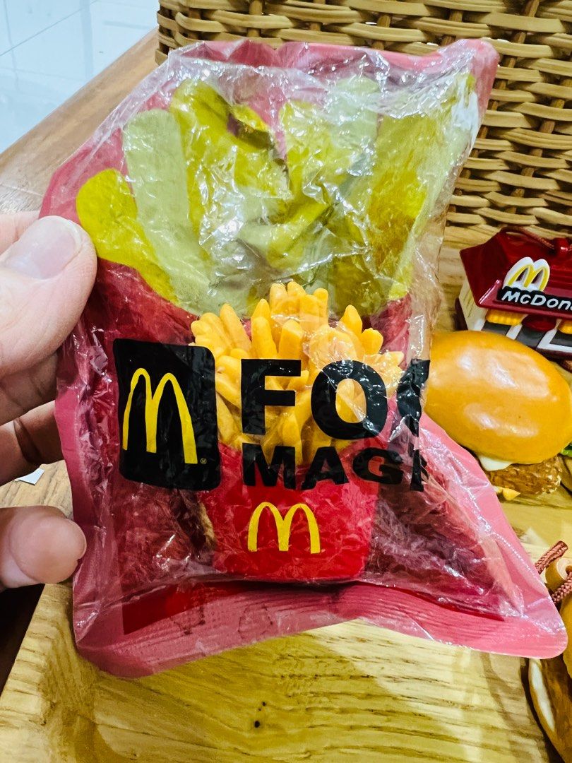 Mc Donald food strap figure, Hobbies & Toys, Toys & Games on Carousell