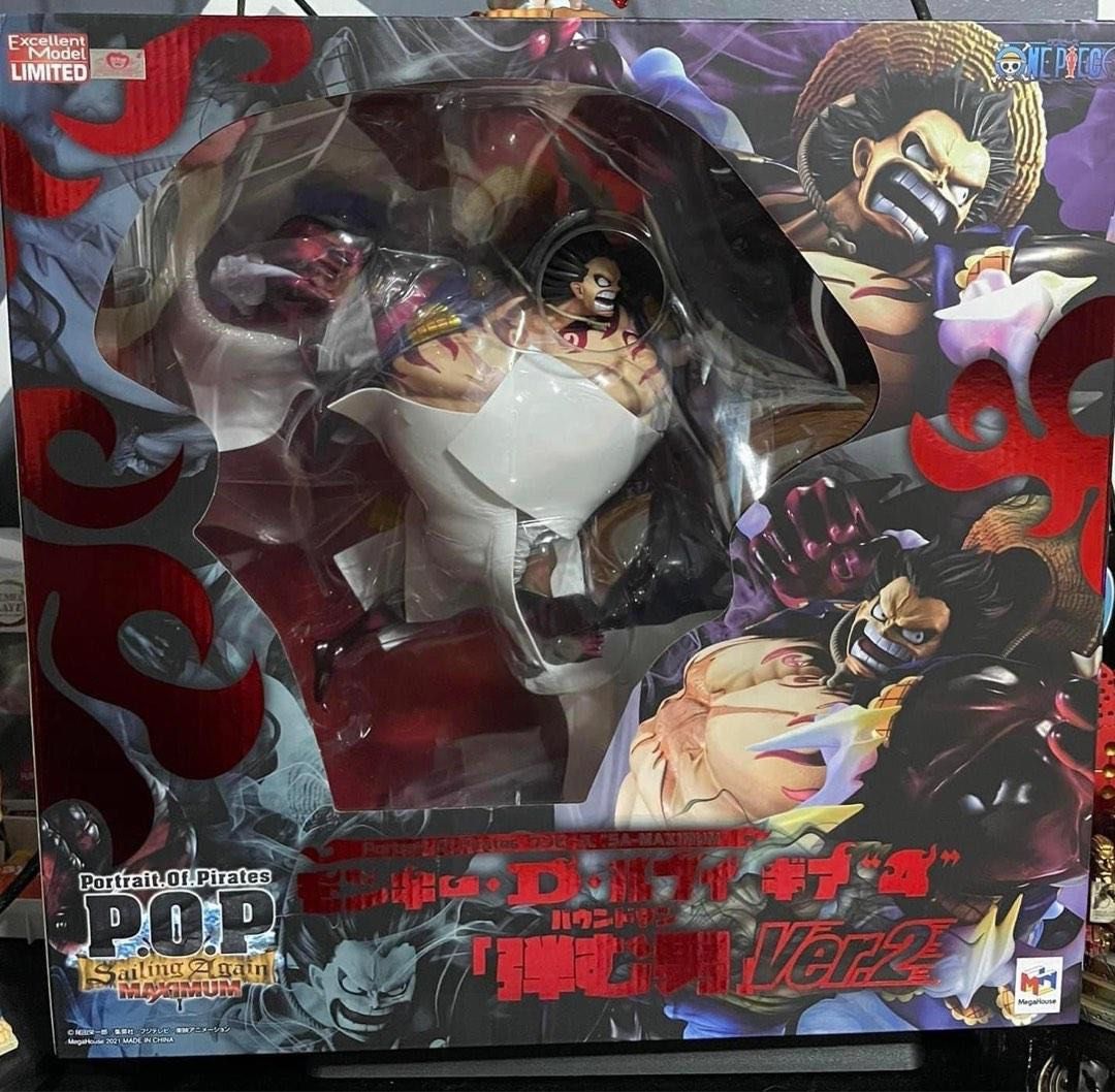 Megahouse One Piece Luffy Gear 4 Boundman V2 SA-Maximum POP Max ...