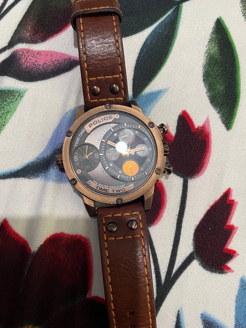 Mens Police ADDER Watch 14536JSB, Men's Fashion, Watches & Accessories ...