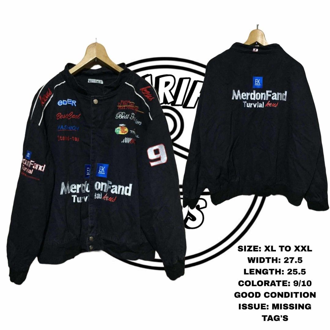 MERDON FAND RACING JACKET, Men's Fashion, Coats, Jackets and Outerwear ...