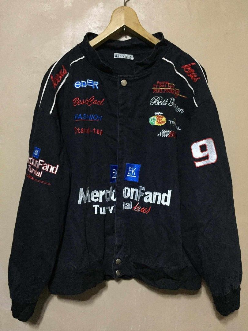 MERDON FAND RACING JACKET, Men's Fashion, Coats, Jackets and Outerwear ...