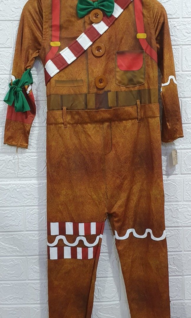 Merry marauder (gingerbread man) fortnite costume, Babies & Kids ...