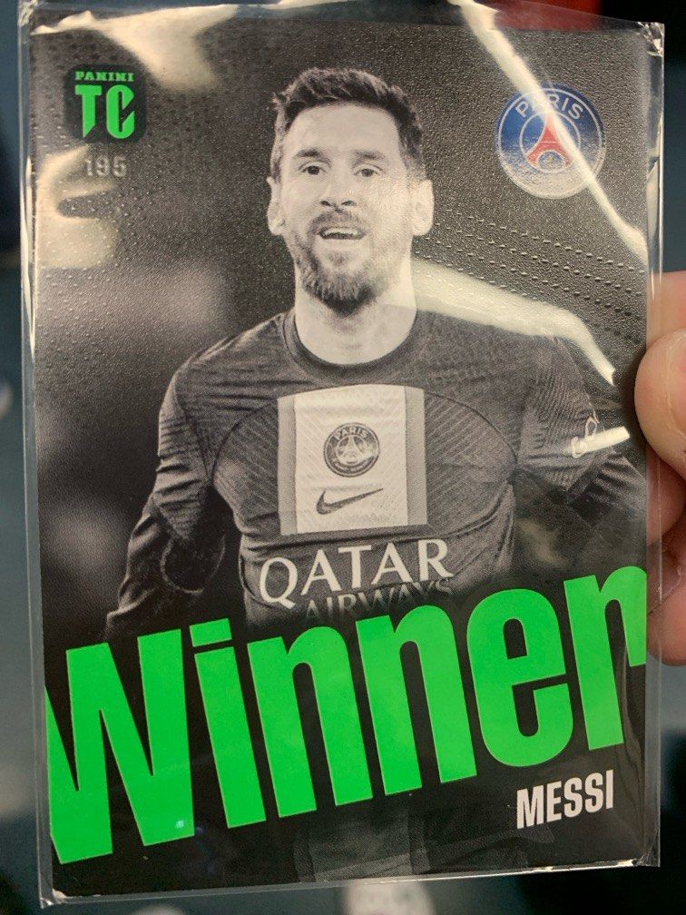 Messi rare card, Hobbies & Toys, Toys & Games on Carousell