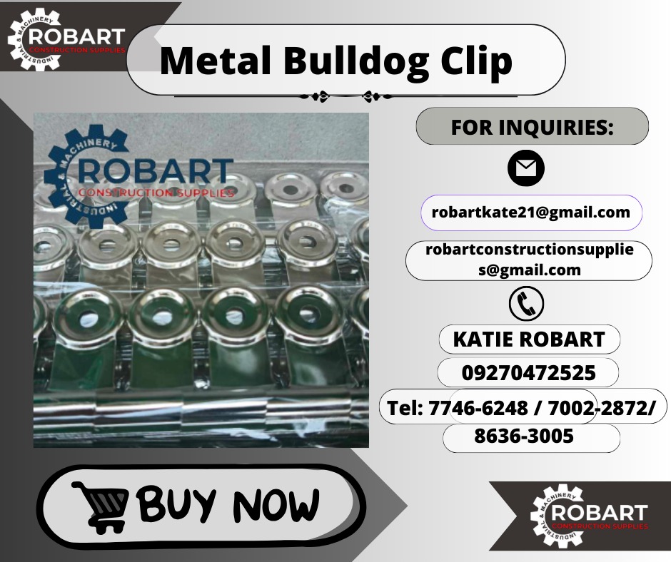 Metal Bulldog Clip, Commercial & Industrial, Construction Tools ...