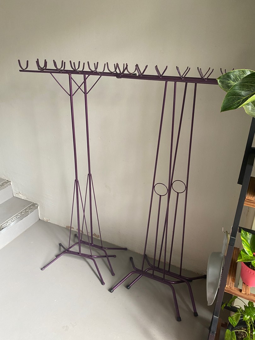 Metal laundry stand, Furniture & Home Living, Home Improvement ...