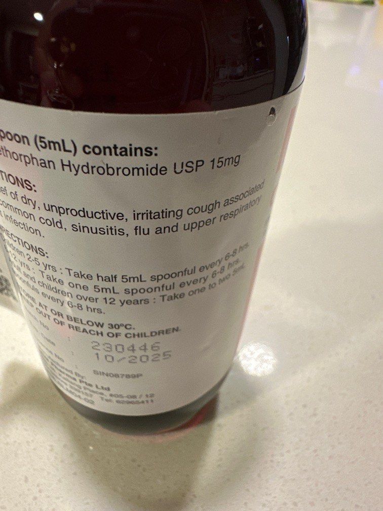 Metophan Cough Syrup, Health & Nutrition, Medical Supplies & Tools on ...