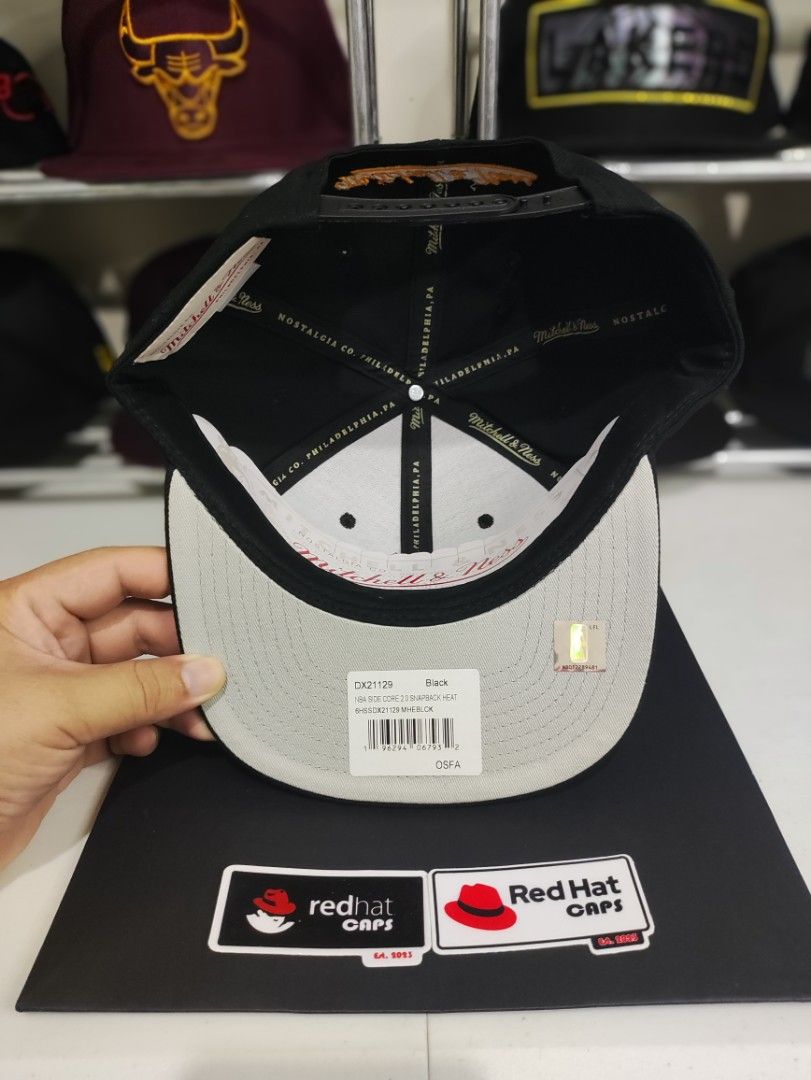 MIAMI HEAT OG LOGO SIDE PATCH, Men's Fashion, Watches & Accessories ...