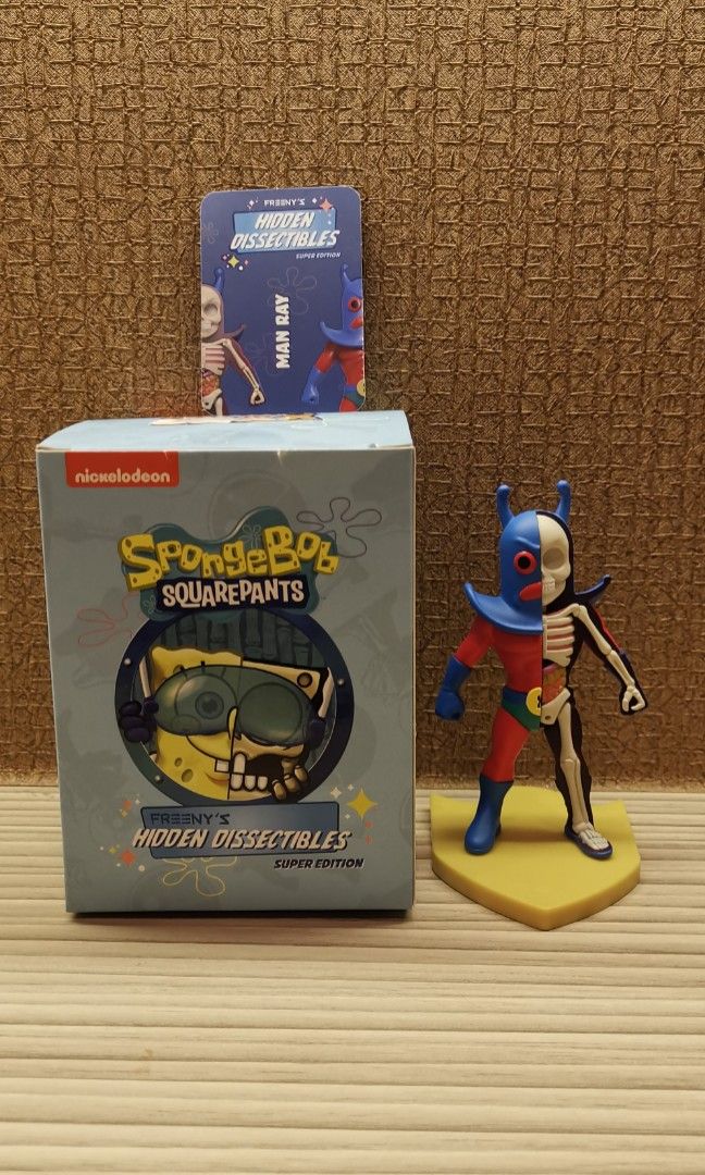Mighty Jaxx Spongebob Hidden Dissectibles Man Ray, Hobbies & Toys, Toys ...