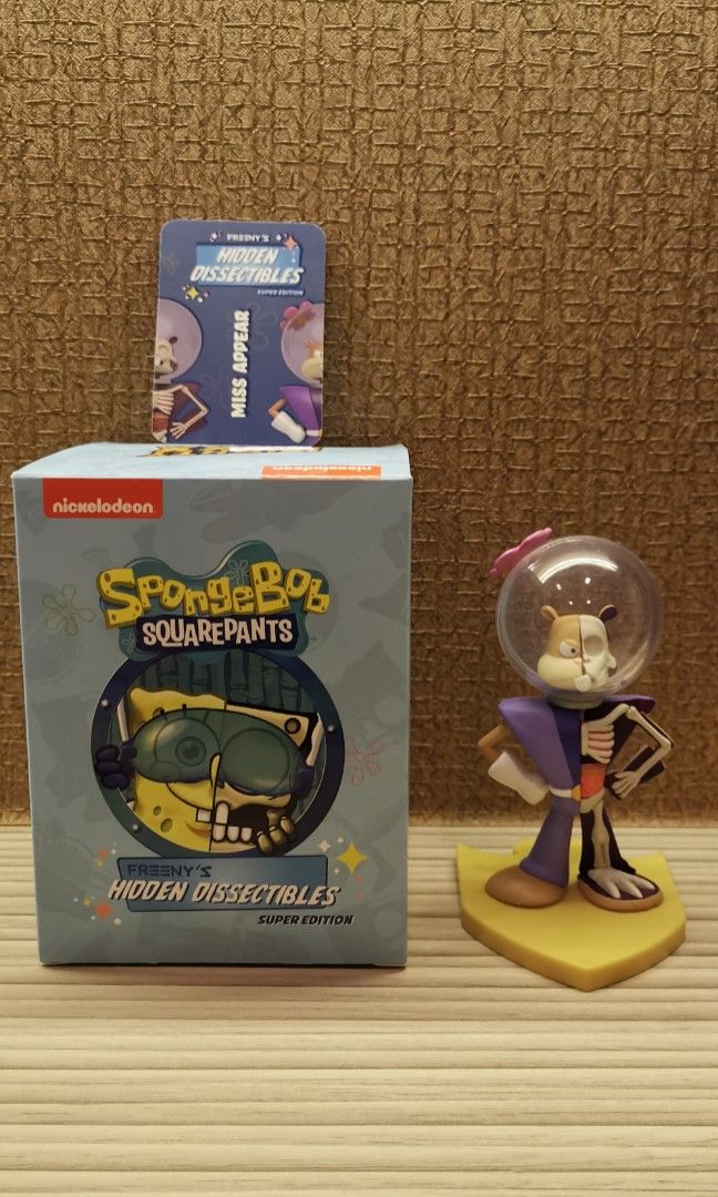 Mighty Jaxx Spongebob Hidden Dissectibles Miss Appear (Sandy), Hobbies ...