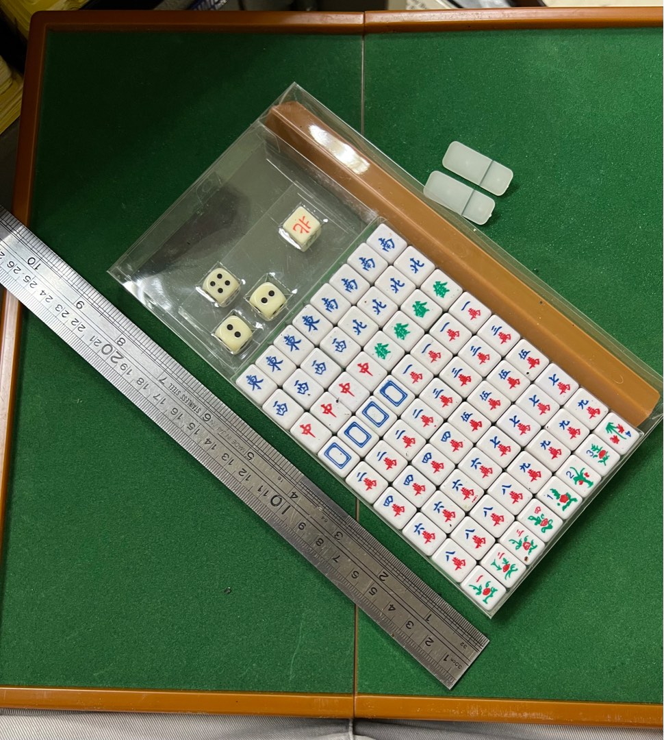 Mini Mahjong Set, Hobbies & Toys, Toys & Games on Carousell