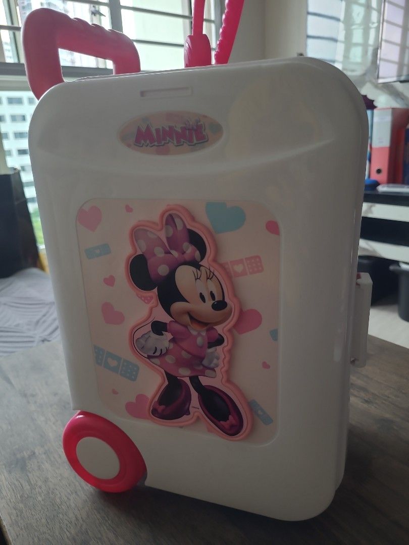 Minnie mouse doctor hospital set with trolley, Hobbies & Toys, Toys ...