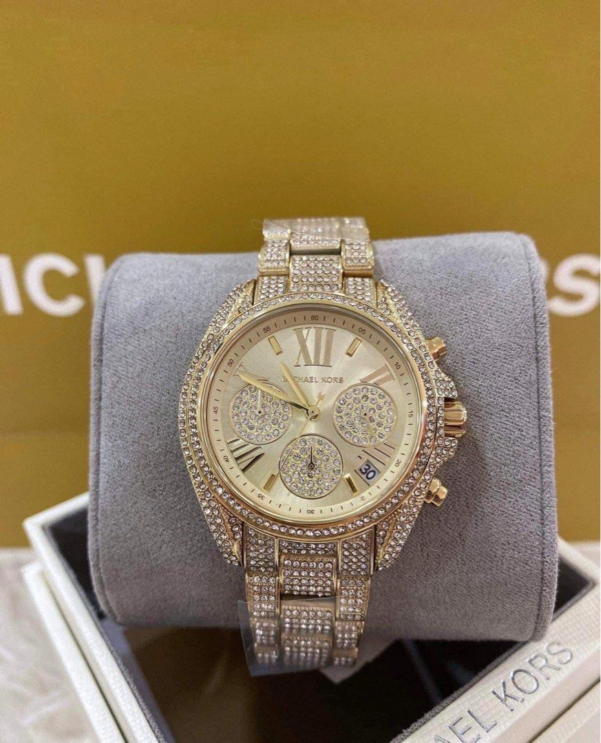 MK Full Stones Women, Women's Fashion, Watches & Accessories, Watches ...