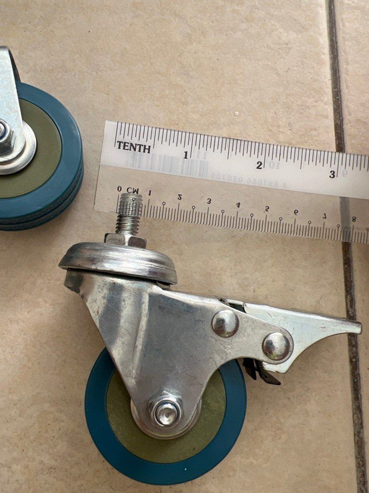 Mobile wheels for storage racks, Furniture & Home Living, Home ...