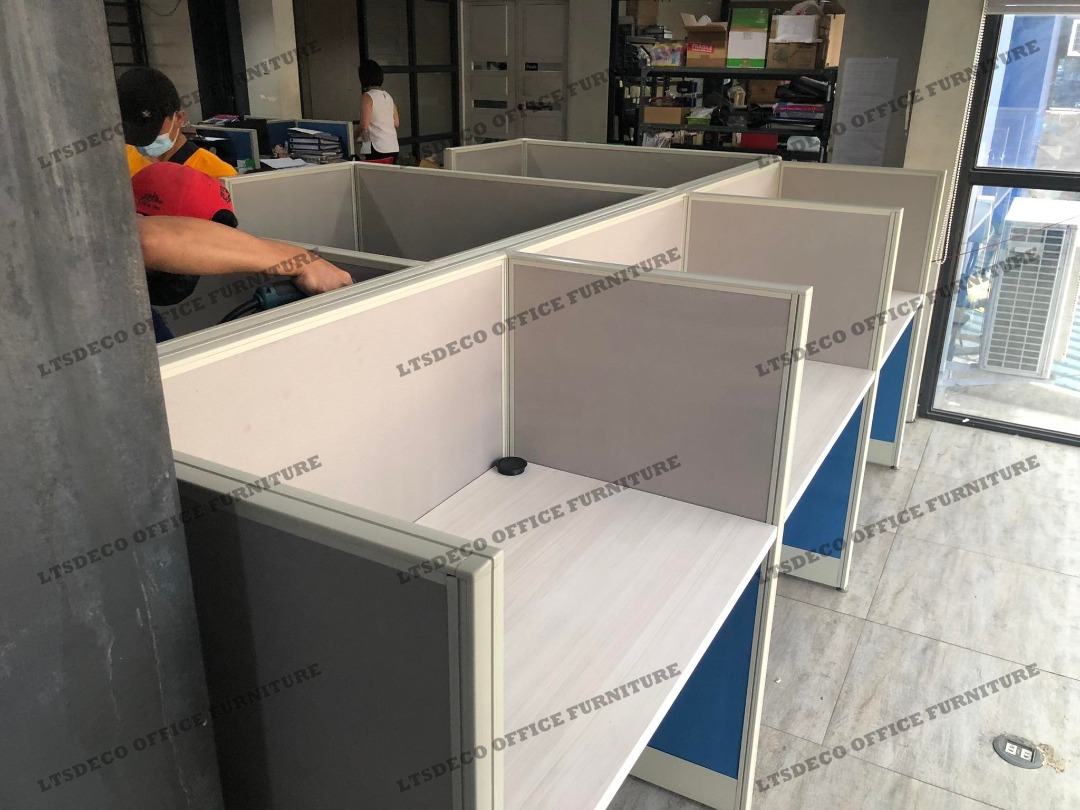 MODULAR PARTITION OFFICE STATION | OFFICE PARTITION AND FURNITURE ...