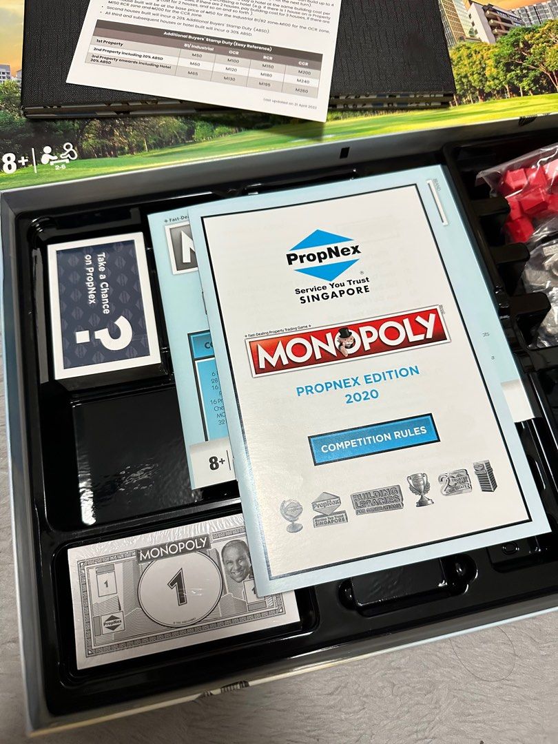 Monopoly Propnex Edition, Hobbies & Toys, Toys & Games on Carousell