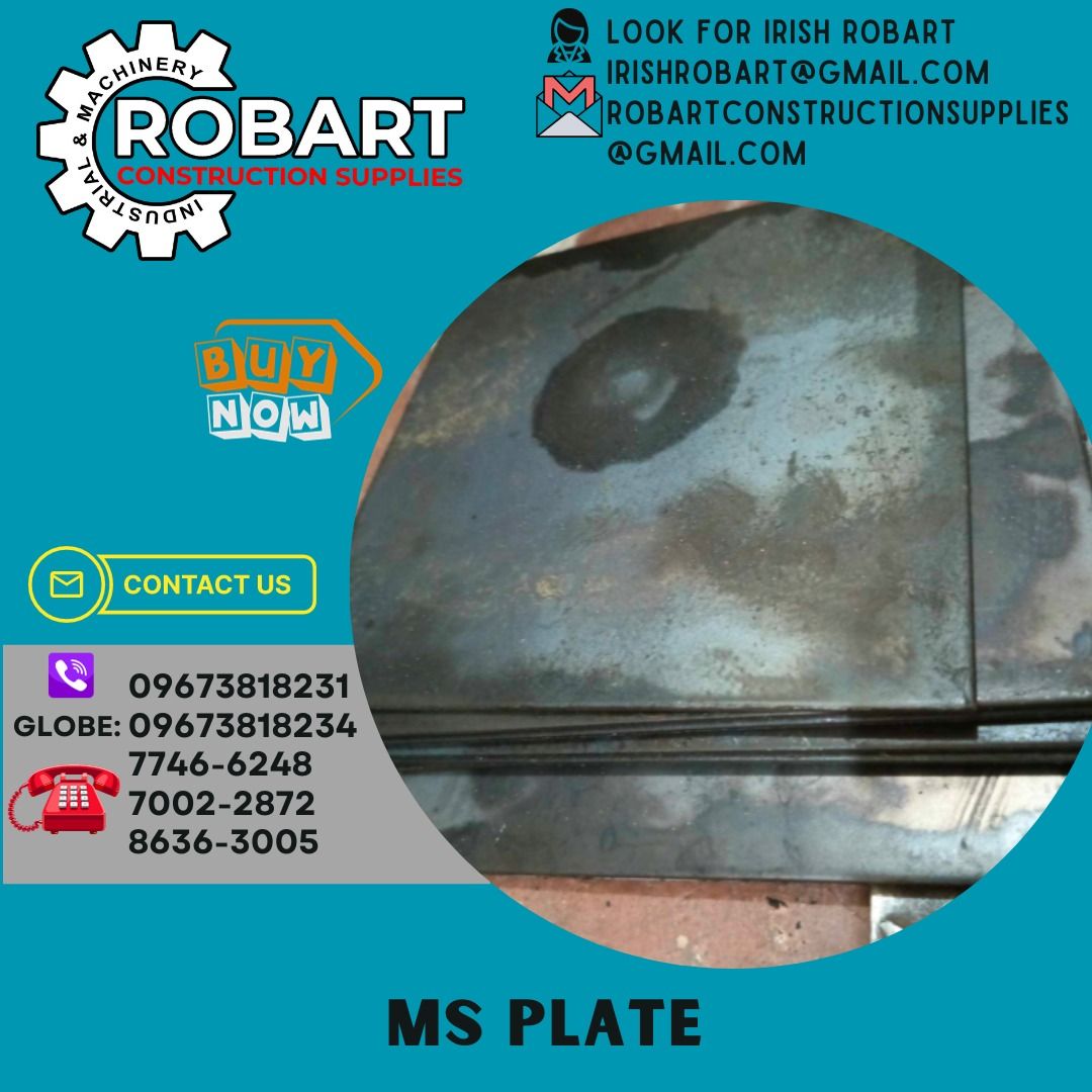 MS Plate, Commercial & Industrial, Construction Tools & Equipment on ...