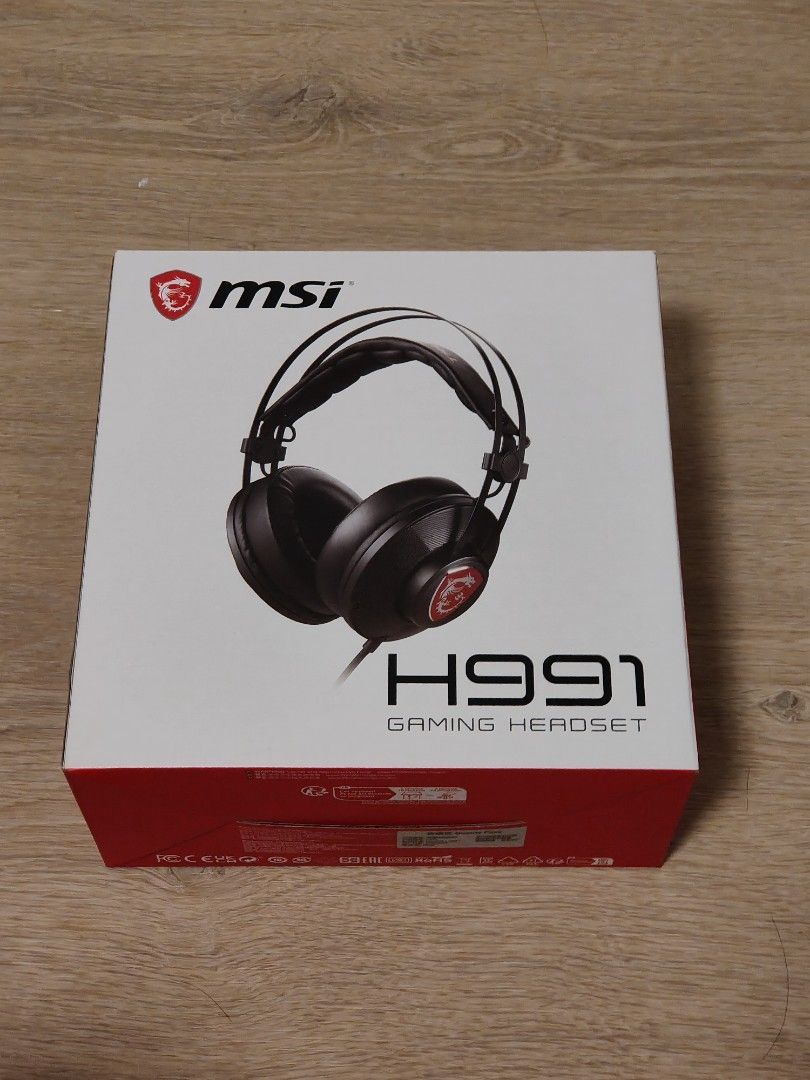 MSI H991 Gaming Headset, Audio, Headphones & Headsets on Carousell