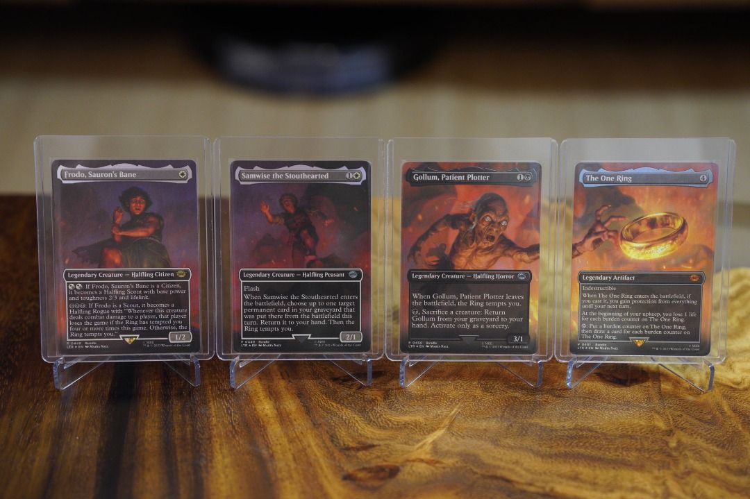 MTG LOTR The One Ring Bundle Foil Set - Magic The Gathering - Lord Of ...