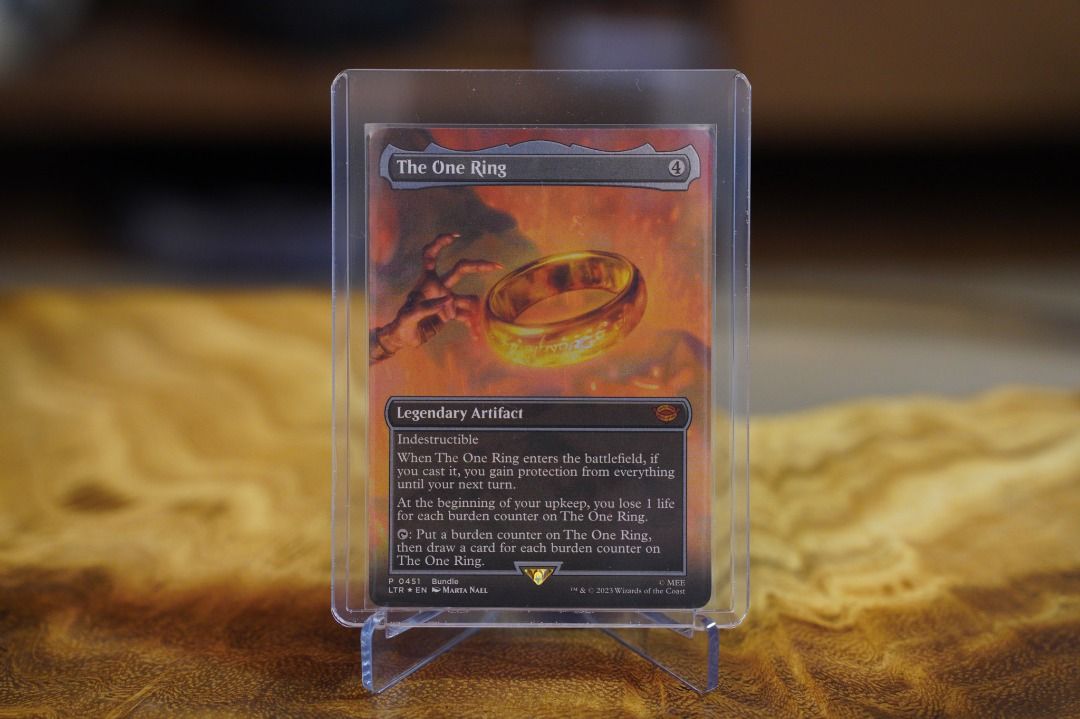 MTG LOTR The One Ring Bundle Foil Set - Magic The Gathering - Lord Of ...