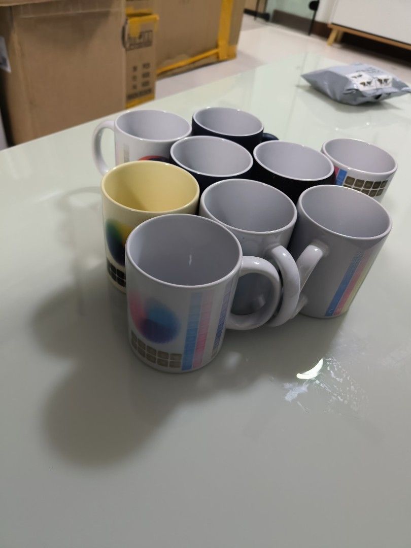 Mugs for test print, Furniture & Home Living, Kitchenware & Tableware ...