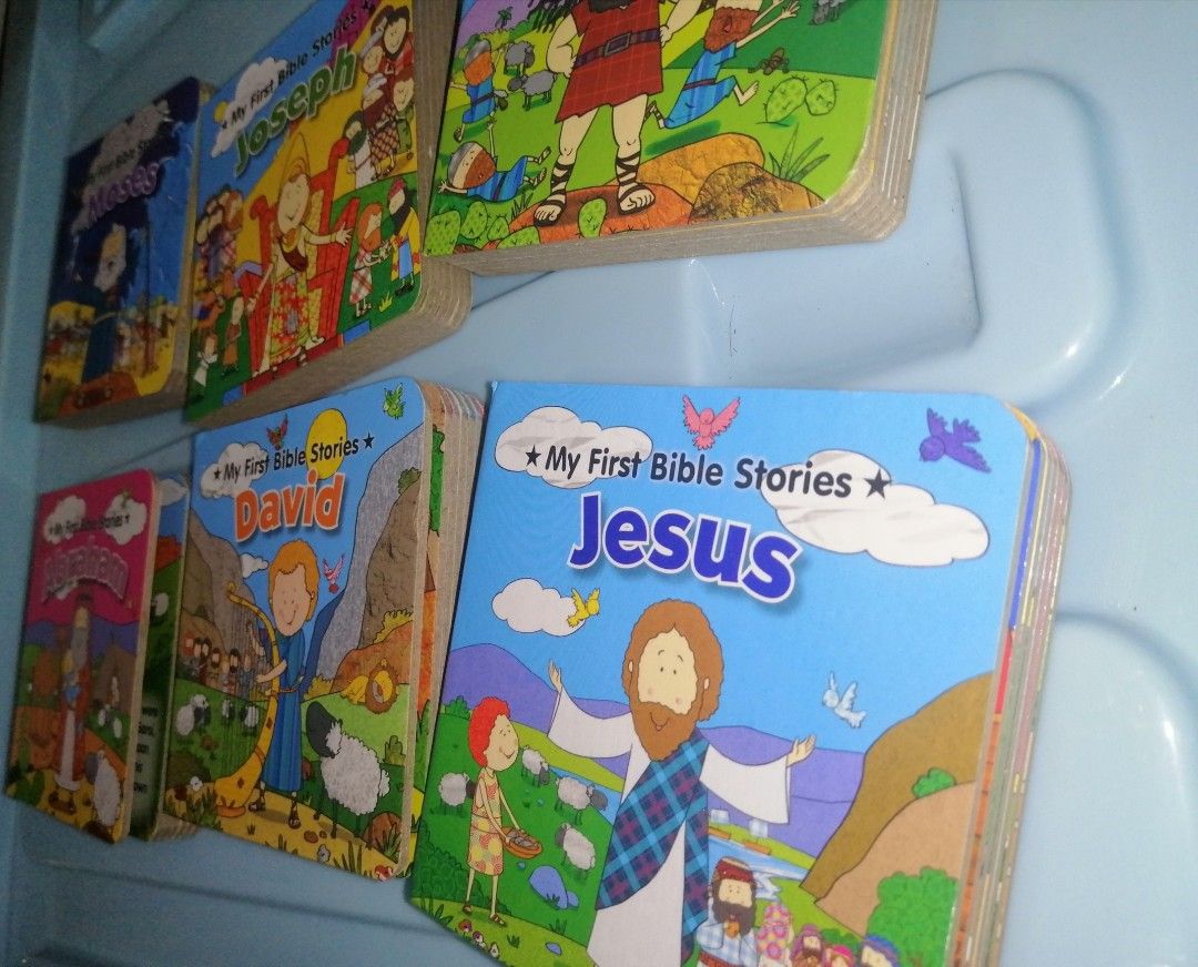 My First Bible Stories (set of 6 Bible boardbooks), Hobbies & Toys ...