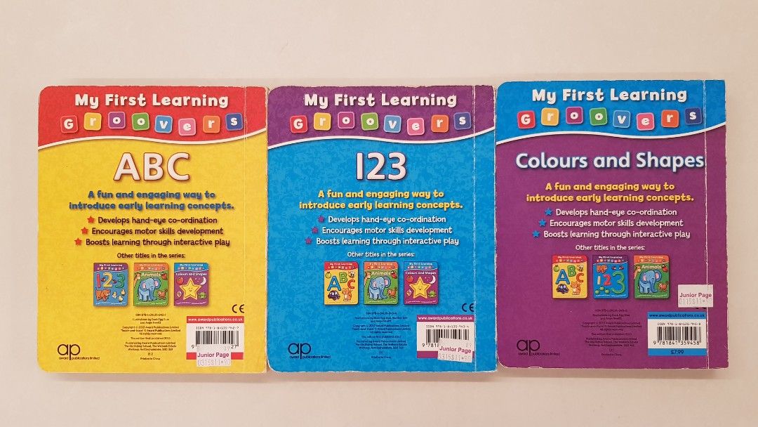 Preschool My First Learning Groovers, Hobbies & Toys, Books & Magazines ...