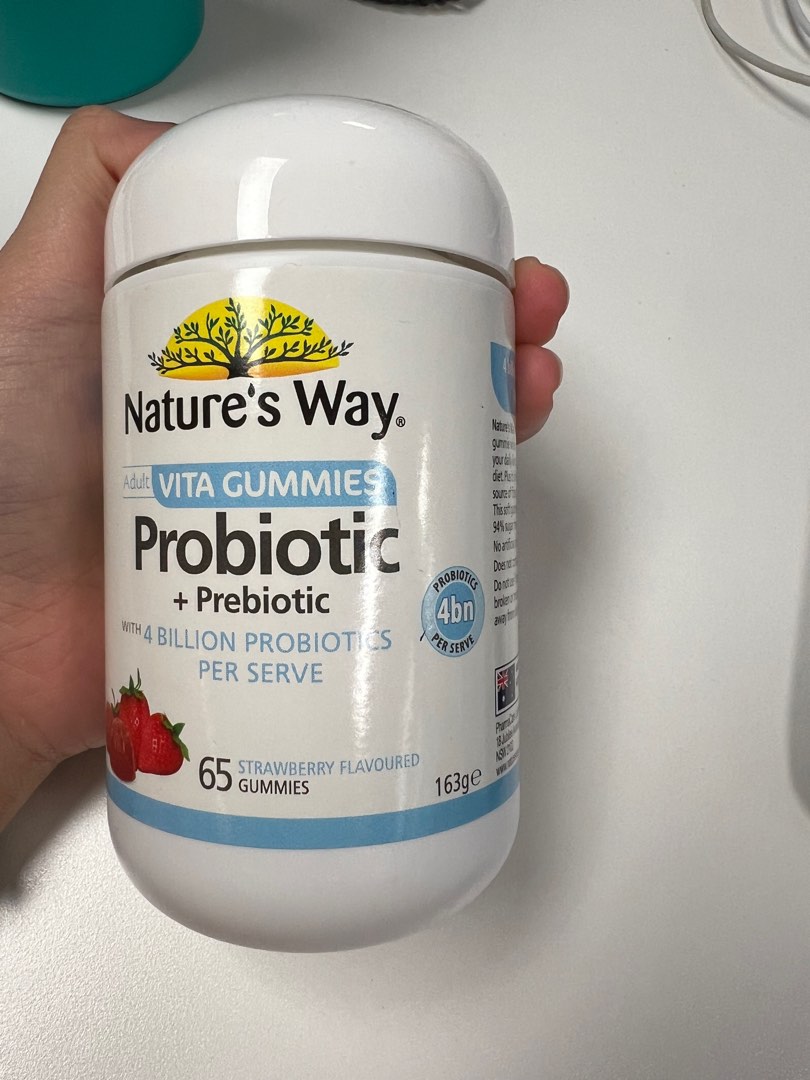 Nature’s way Prebiotic and probiotic, Health & Nutrition, Health ...