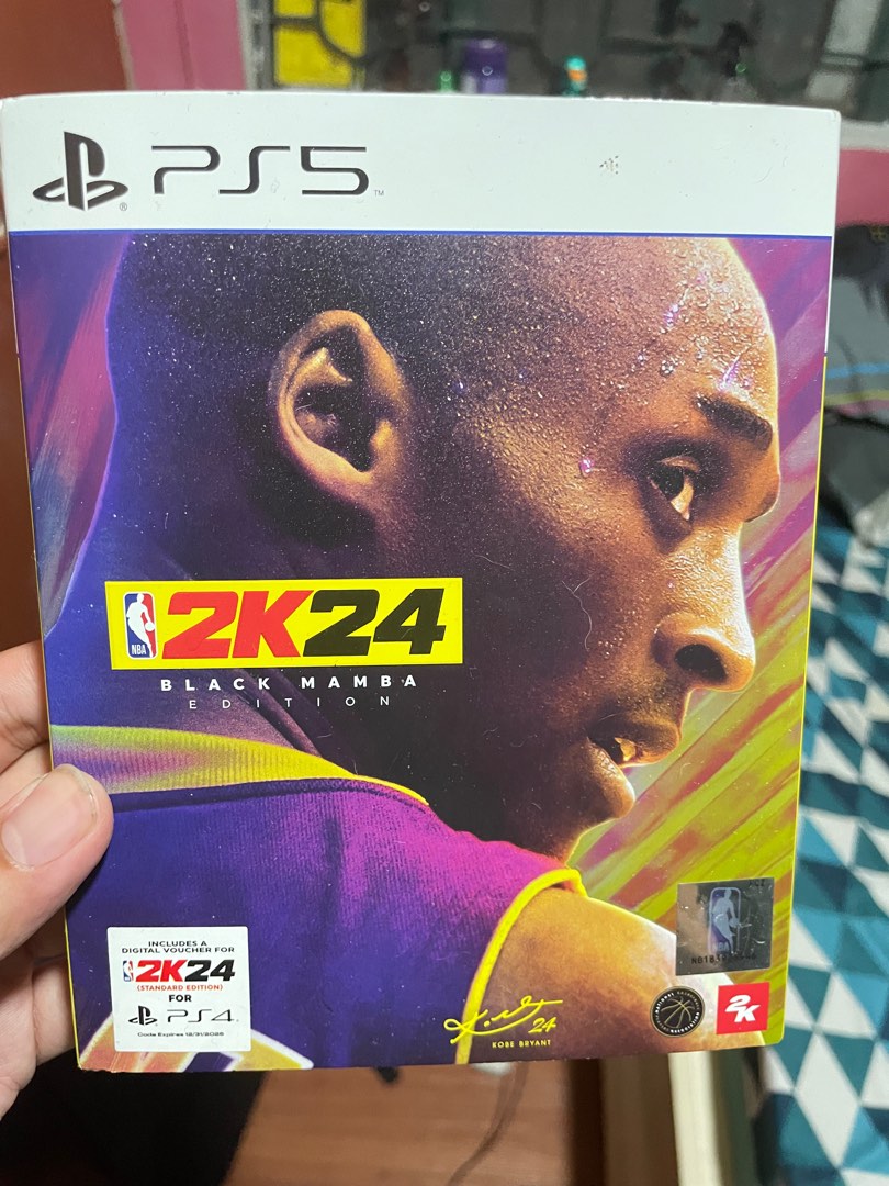 NBA 2K24 Black Mamba Edition unused code, Video Gaming, Video Games, PlayStation on Carousell