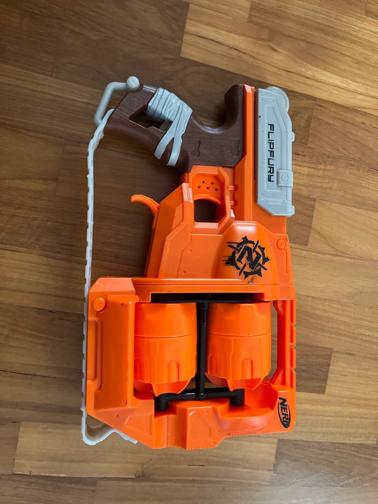 Nerf flip fury, Hobbies & Toys, Toys & Games on Carousell
