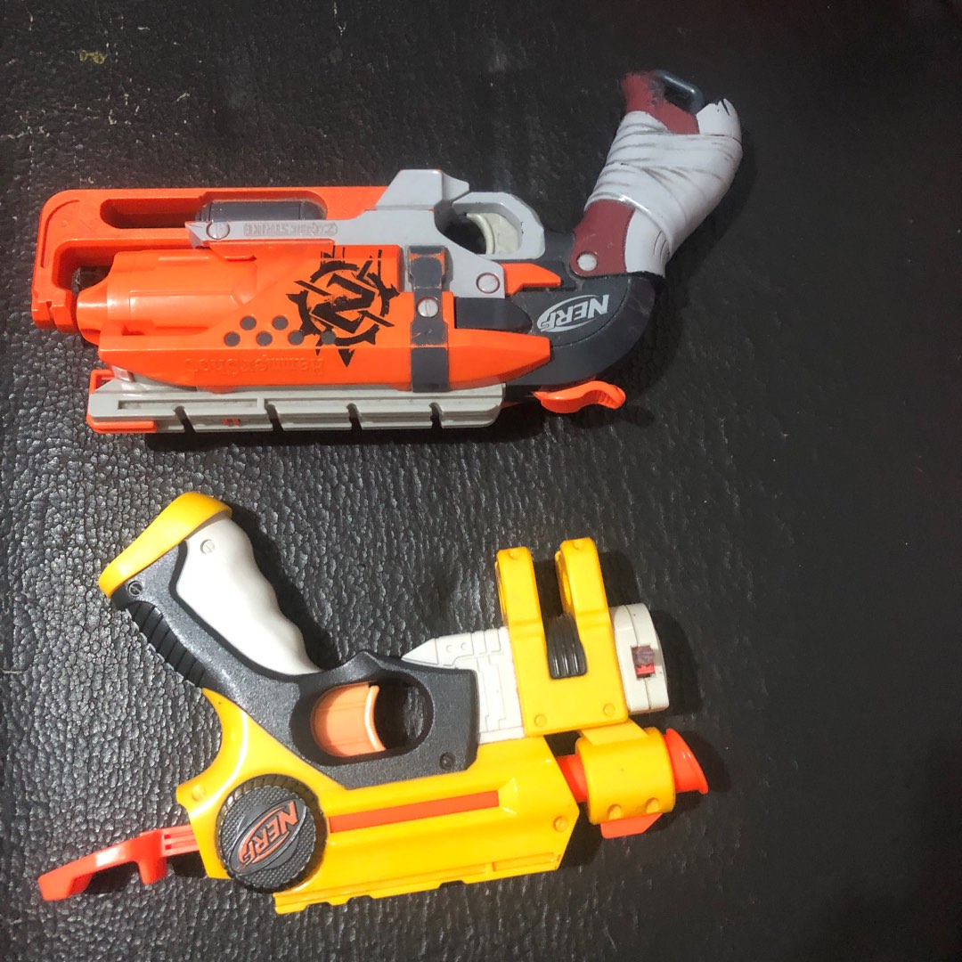 Nerf Gun Bundle, Hobbies & Toys, Toys & Games on Carousell