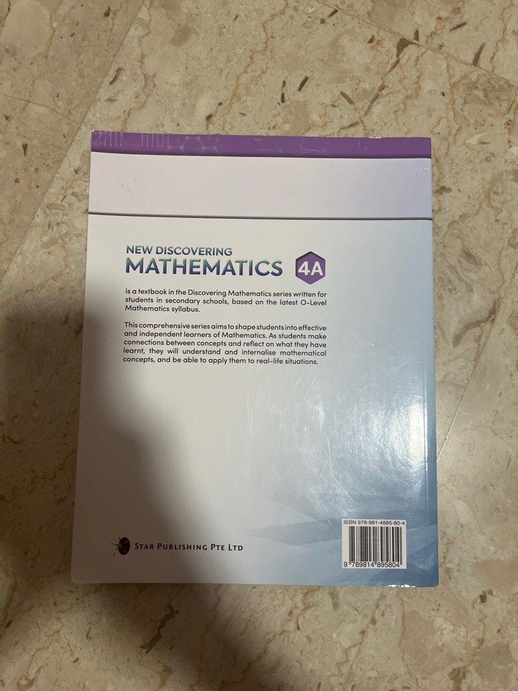 new discovering mathematics 4a and 4b, Hobbies & Toys, Books ...