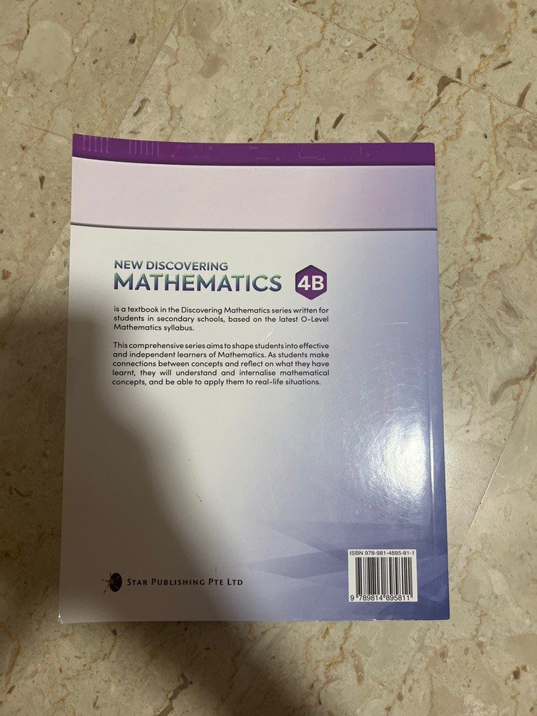new discovering mathematics 4a and 4b, Hobbies & Toys, Books ...