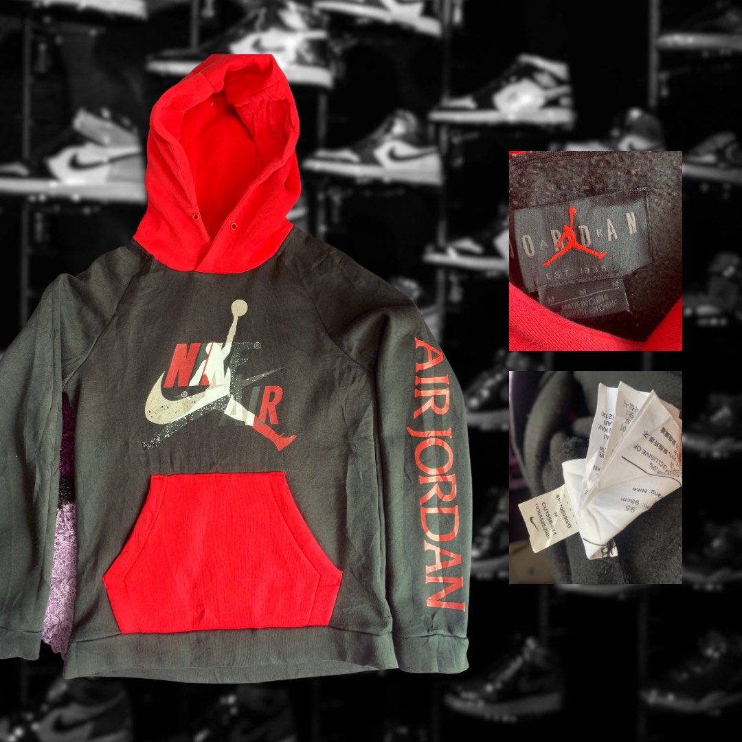 Nike Air Jordan Collab, Men's Fashion, Tops & Sets, Hoodies on Carousell