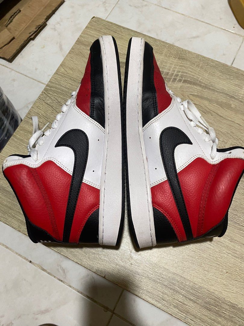 Nike Court Vision Mid (Chicago Colorway) Size US9, Men's Fashion ...