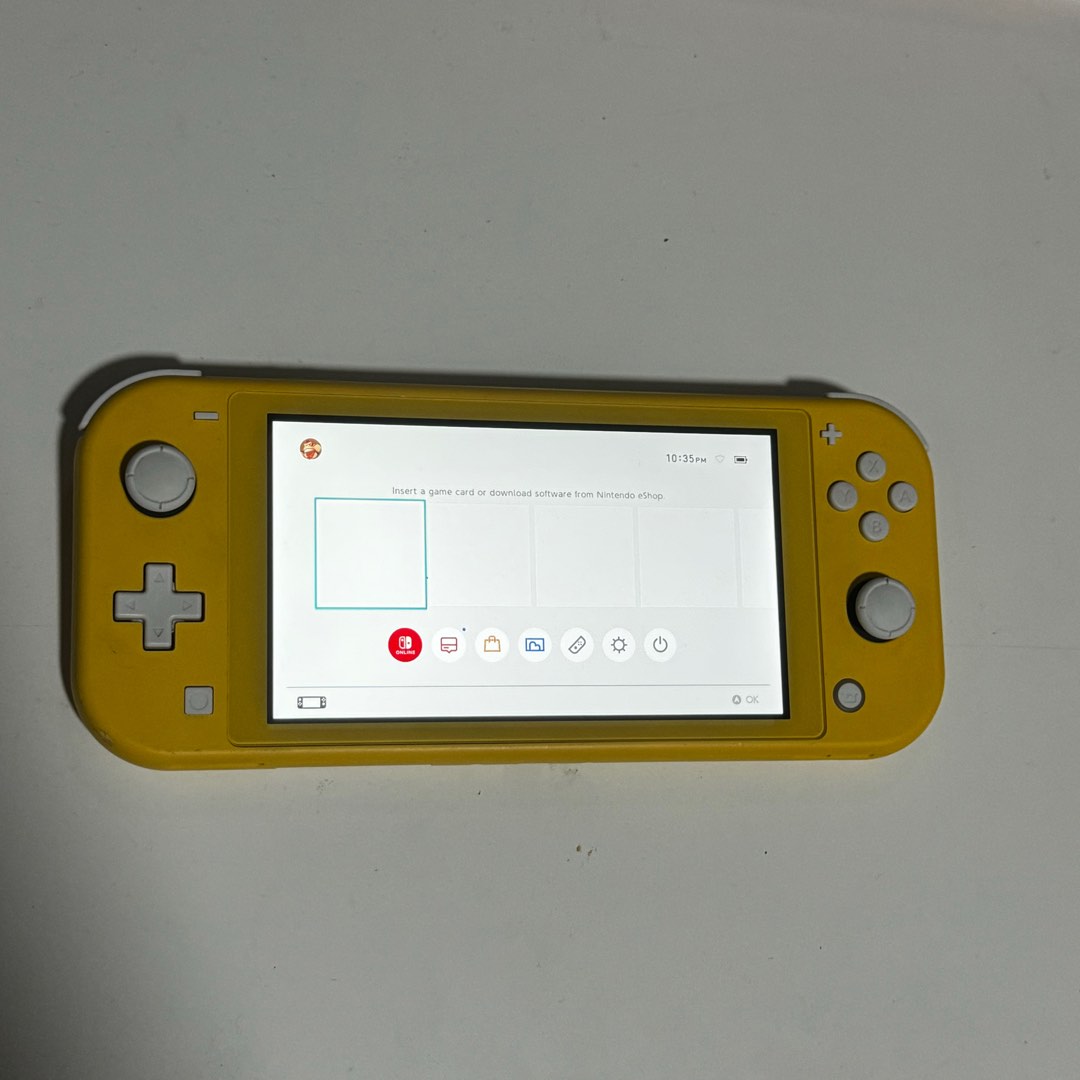 Nintendo Switch Lite Yellow, Video Gaming, Video Game Consoles ...
