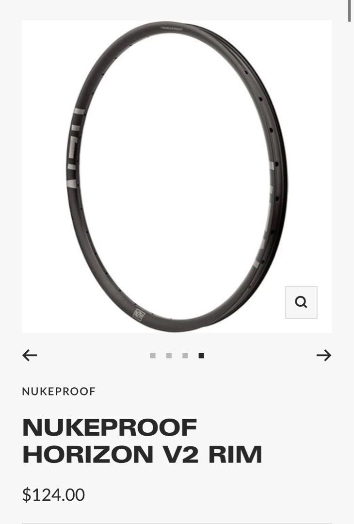 Nukeproof Horizon V2 Rim Set 27.5 (650b), Sports Equipment, Bicycles ...