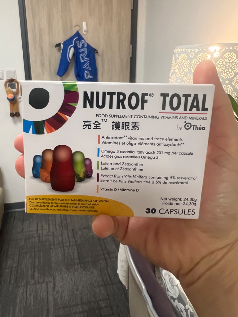 Nutrof Total for EYES (EXPIRED NOV 2024), 健康及營養食用品, 健康補充品, 健康補充品 - 維他命及 ...