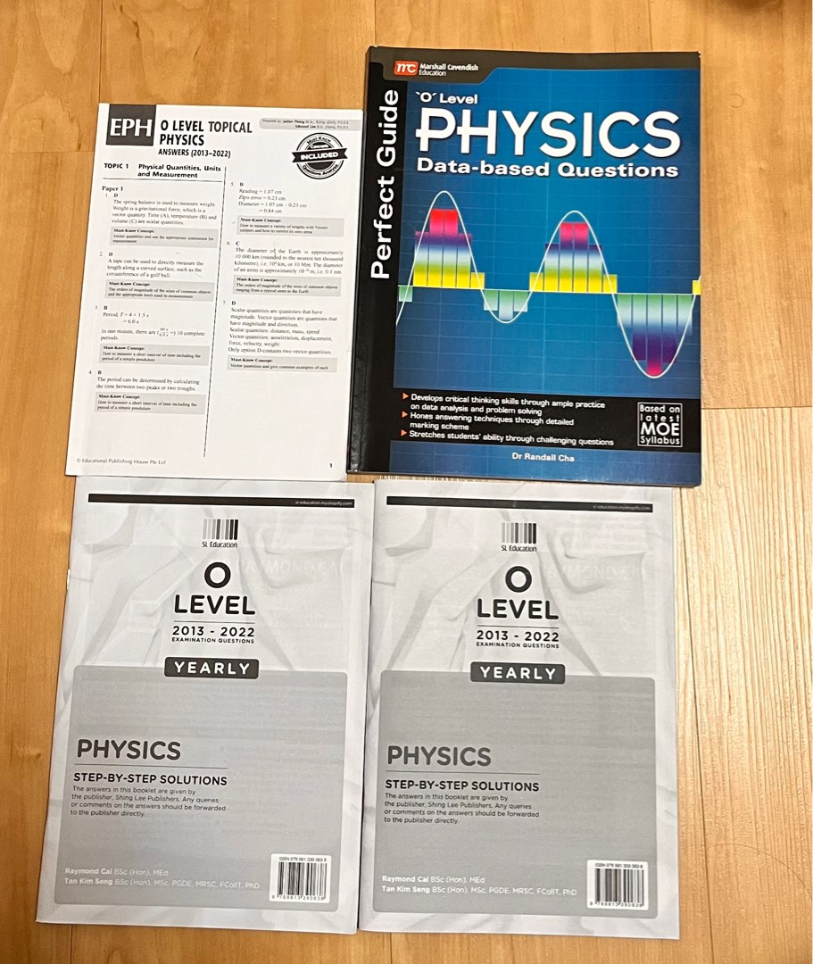 O Level Physics Assessment Book and answer keys, Hobbies & Toys, Books ...