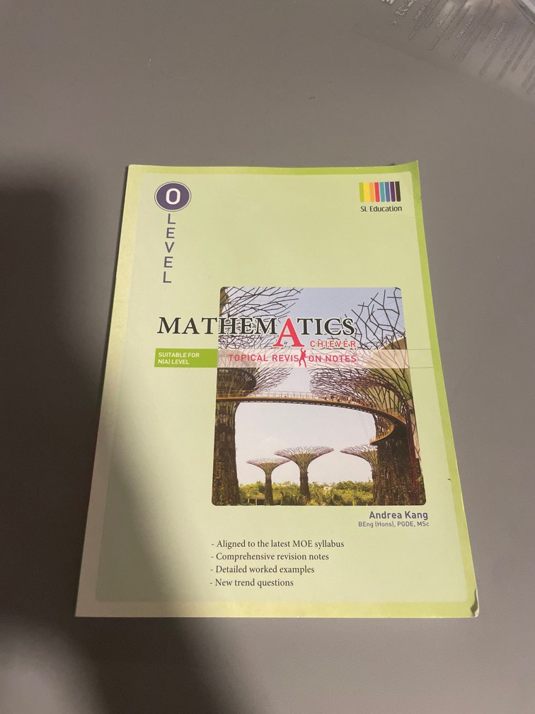 O Level/N(A) Level Mathematics Topical Revision Notes, Hobbies & Toys ...
